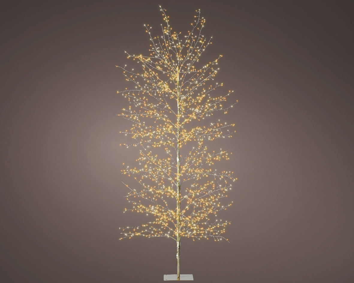 Albero Oro 1755 Micro Led Caldi D 80x180 Cm - DeMatteis.it