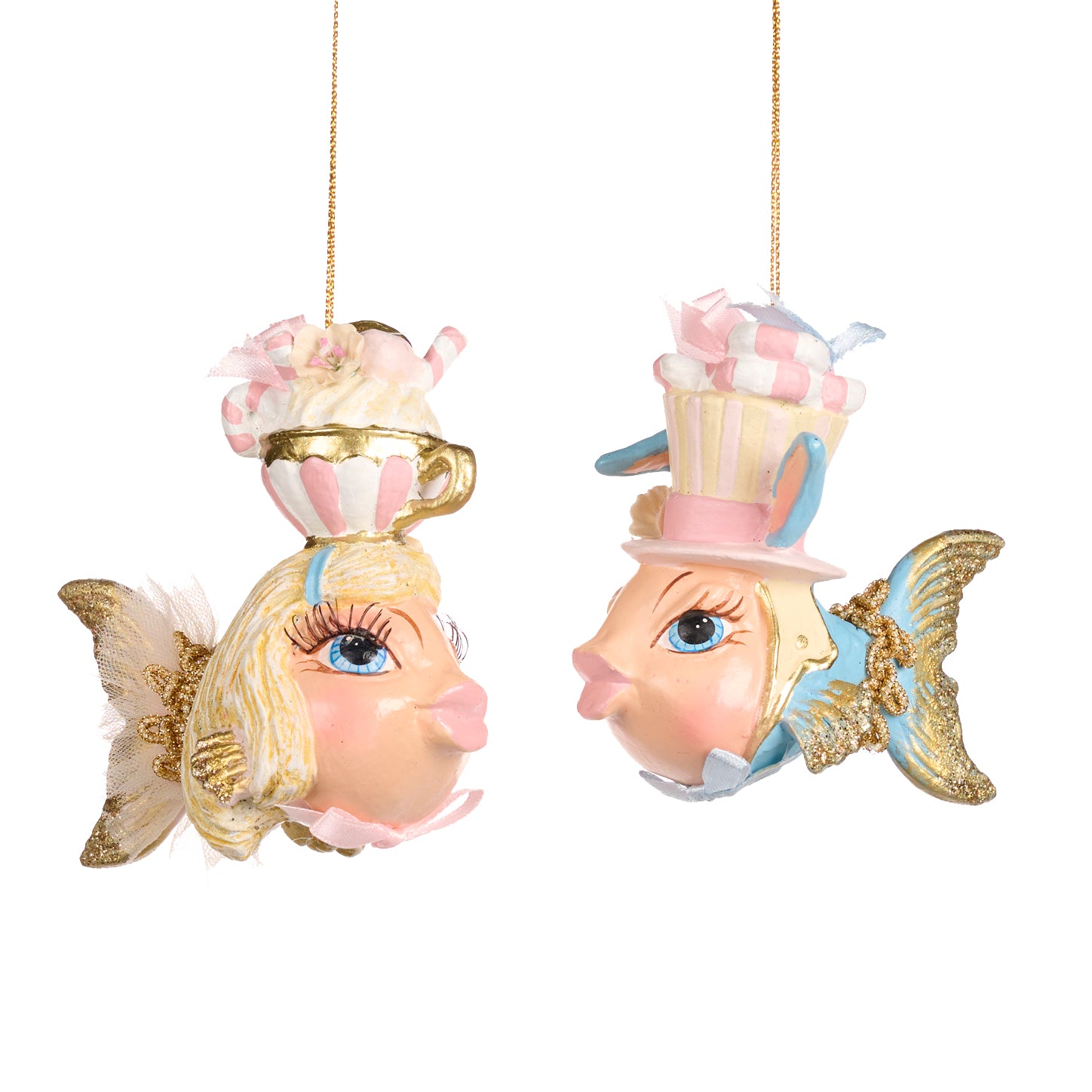 Pendente Alice A Forma Di Pesce 10 Cm 1 Pz - DeMatteis.it