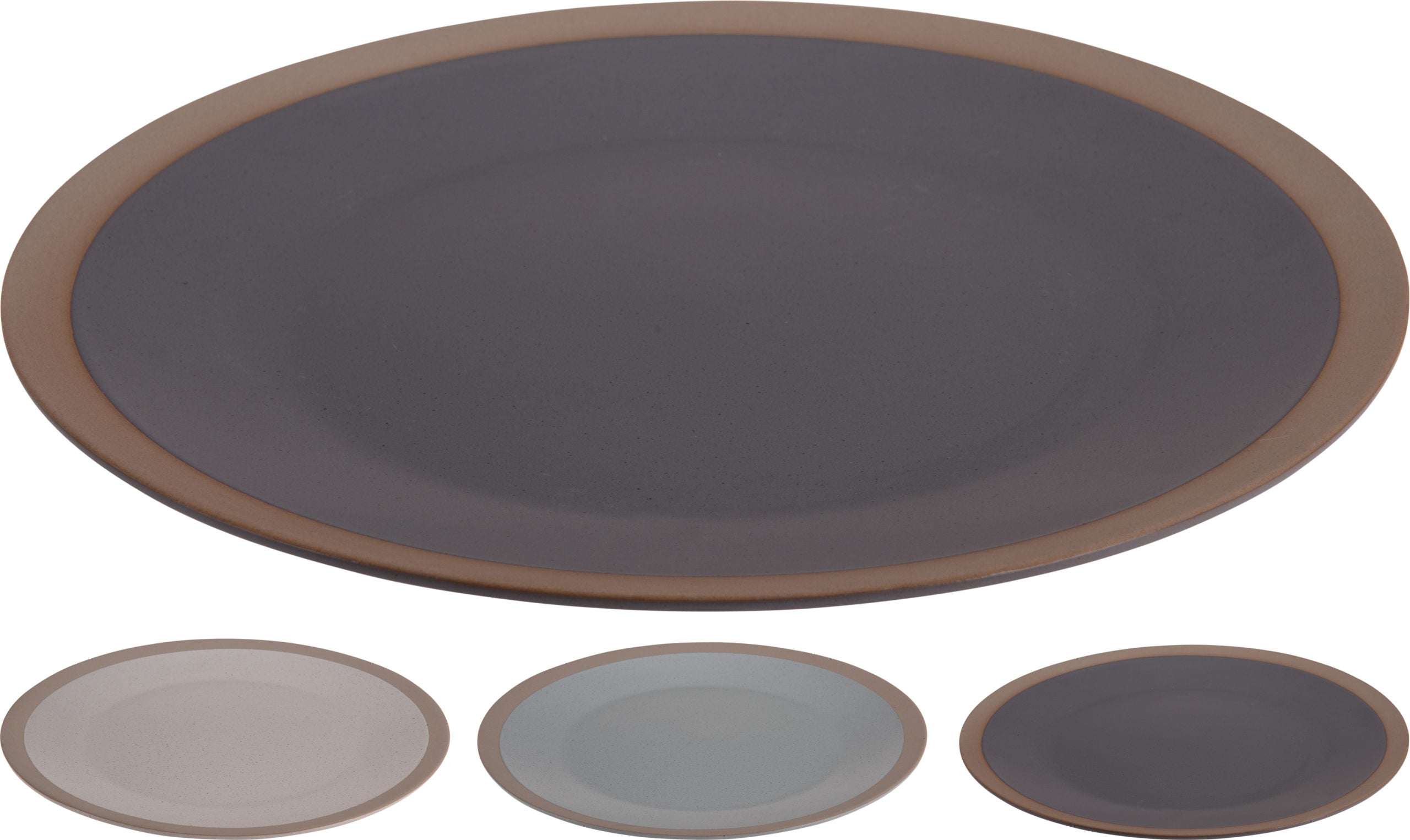 Piatto Ceramica 26 Cm 1 Pezzo - DeMatteis.it